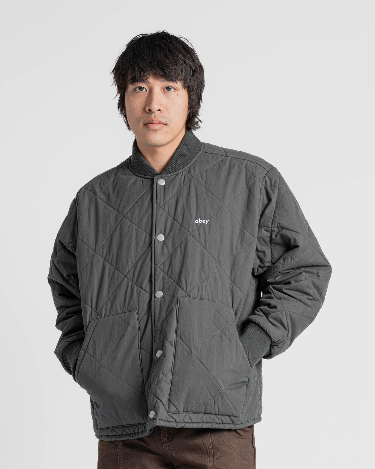 Obey Devon Jacket | 121800565-CMR | AFEW STORE